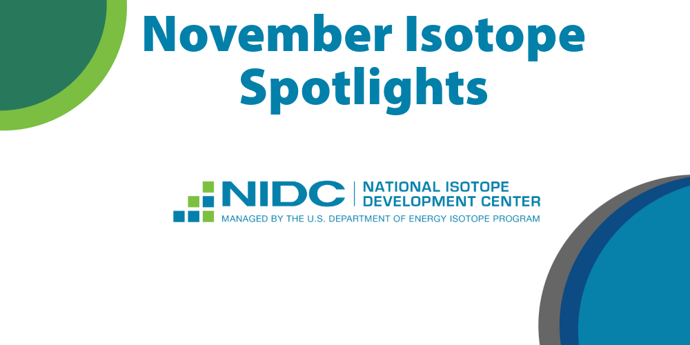 | NIDC: National Isotope Development Center